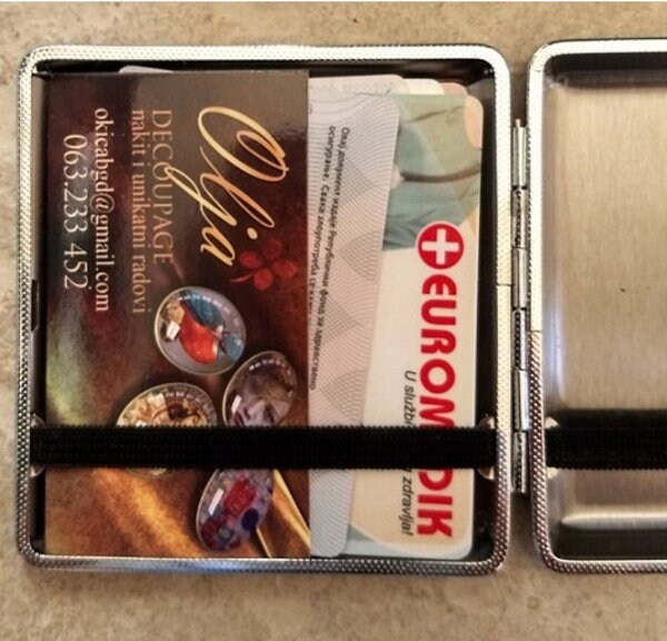 Cross cigarette Case for King Size Metal Cigarette Box - Etsy