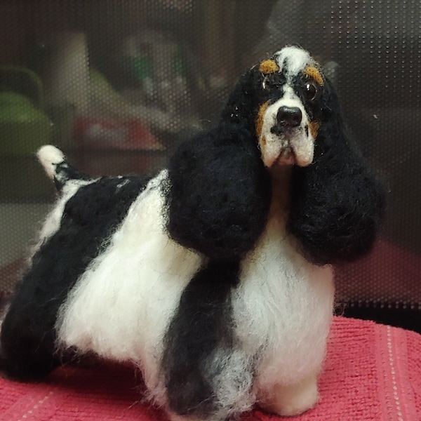 Felt Cocker Spaniel - Etsy