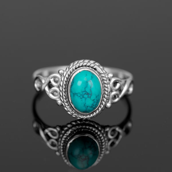 Handmade Turquoise Ring - Etsy