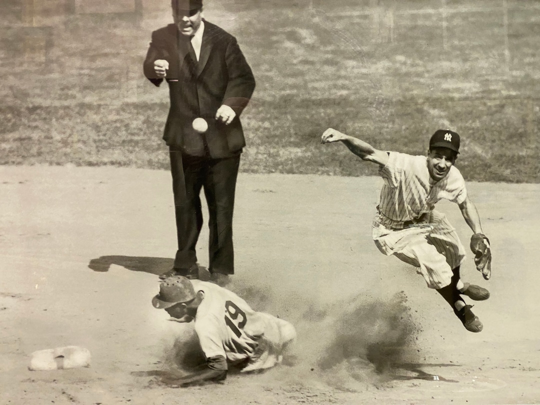 1955 World Series Yankees Vs Dodgers Framed Exhibition Poster Pictures ...