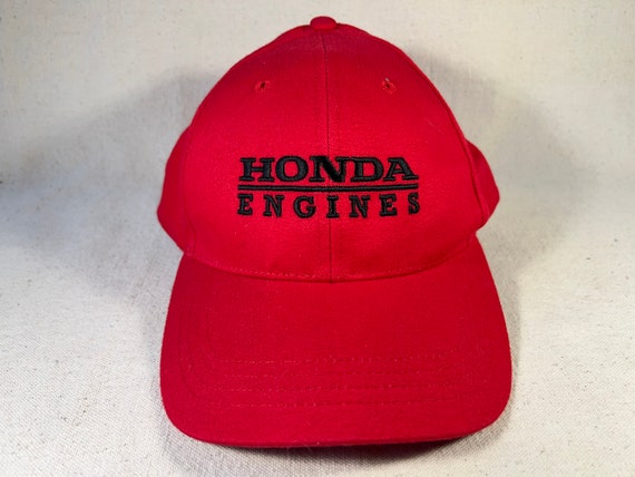 Vintage Honda Engines Embroidered Baseball Cap Black … - Gem