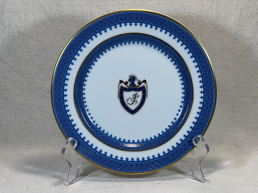 Vintage Thomas Jefferson White House Dessert Collection Fine - Etsy