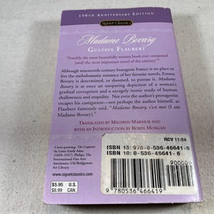 Madame Bovary by Gustave Flaubert | Signet Classics Paperback 150th Anniversary Edition ...