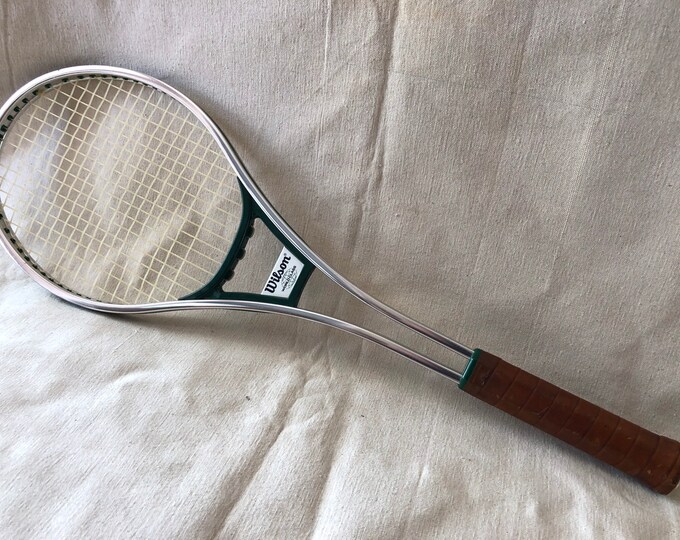 Vintage Wilson "world Class" Mid-century Modern Aluminum Tennis Racquet ...