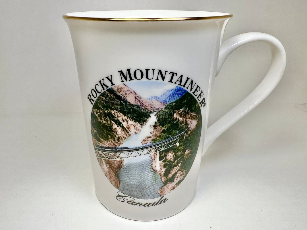 Vintage Hunslet 2-6-2T Russell Locomotive Coffee Tea Mug With Gold Rim ...