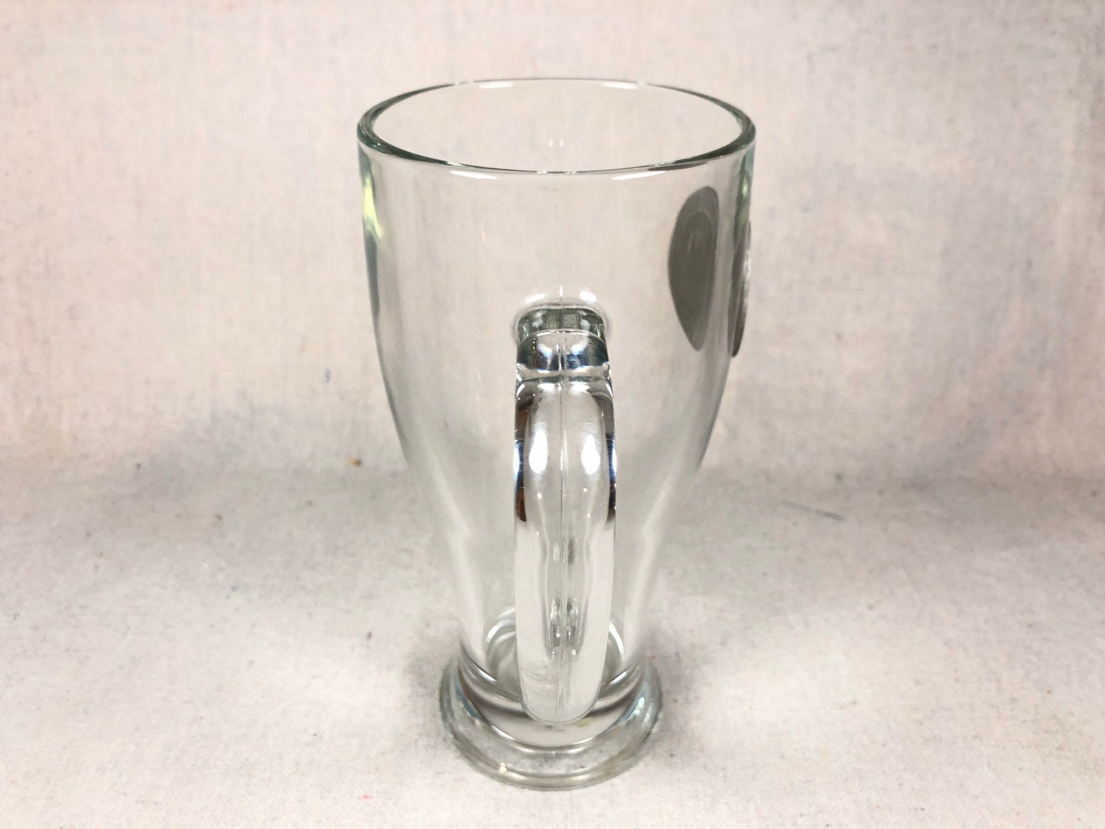 University of Victoria Beer Glass Mug With Pewter Crest | British ...