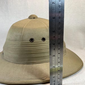 Vintage Sun-proof Sola Hat Pith Helmet With Adjustable Chin Strap ...