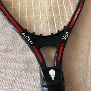 Vintage AMF Voit Lightning Racquetball Racquet W Cover | Sports Decor ...