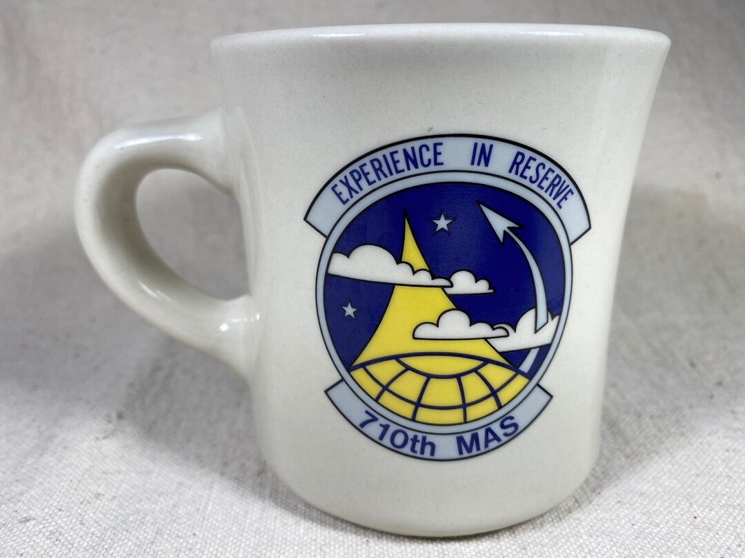 US Air Force 710th MAS Military Airlift Squadron Coffee Mug “experience ...