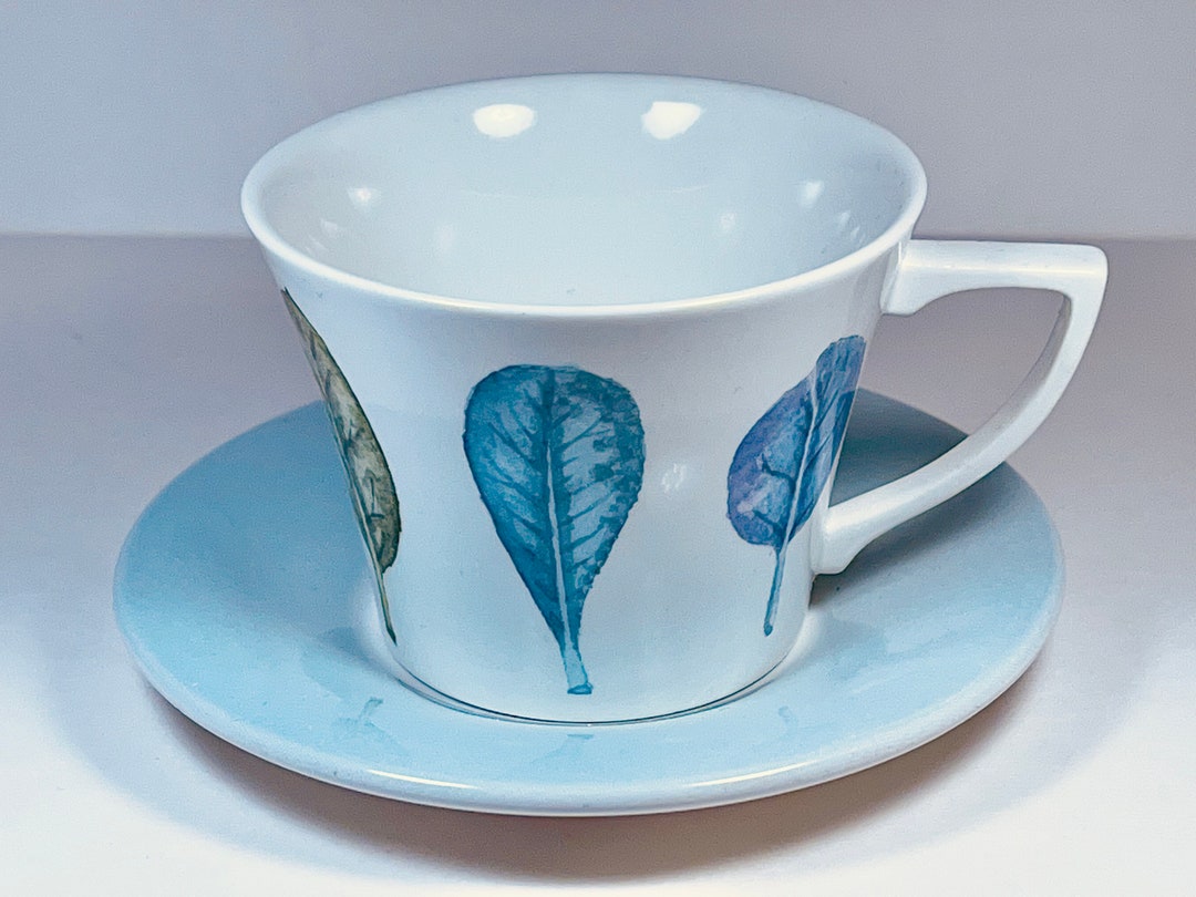 Portmeirion Seasons Collection Leaves Cup and Saucer by Susan Williams ...