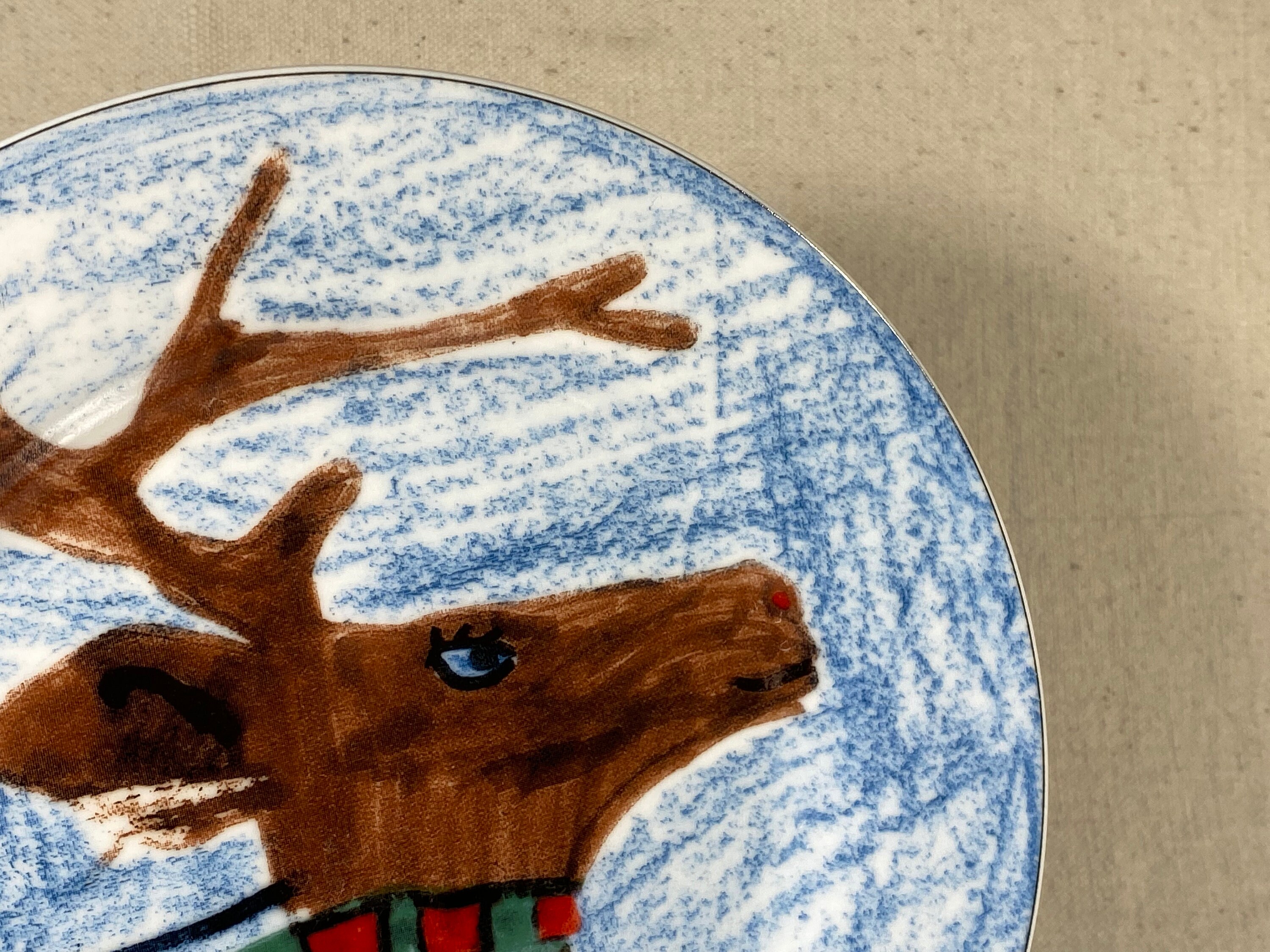 Vintage Pair of Christmas Village Kids Collection Plates | Etsy