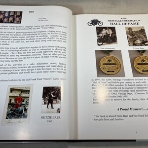 A Century of Motorcycling Vol. 1 by Butch & Tom Baer SIGNED Vintage ...