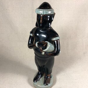 Vintage Javanese Porcelain Traditional Clothing Male Figure Handpainted ...