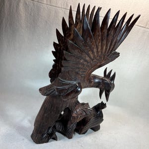 Vintage Bali Balinese Hand-carved Hardwood Bust Sculpture Man Java ...