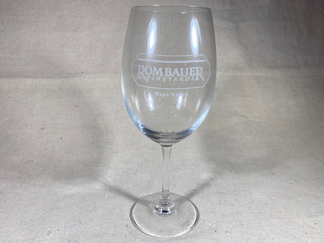 Rombauer Vineyards Fine Crystal Red Wine Glass by Stölzle Austria Napa ...