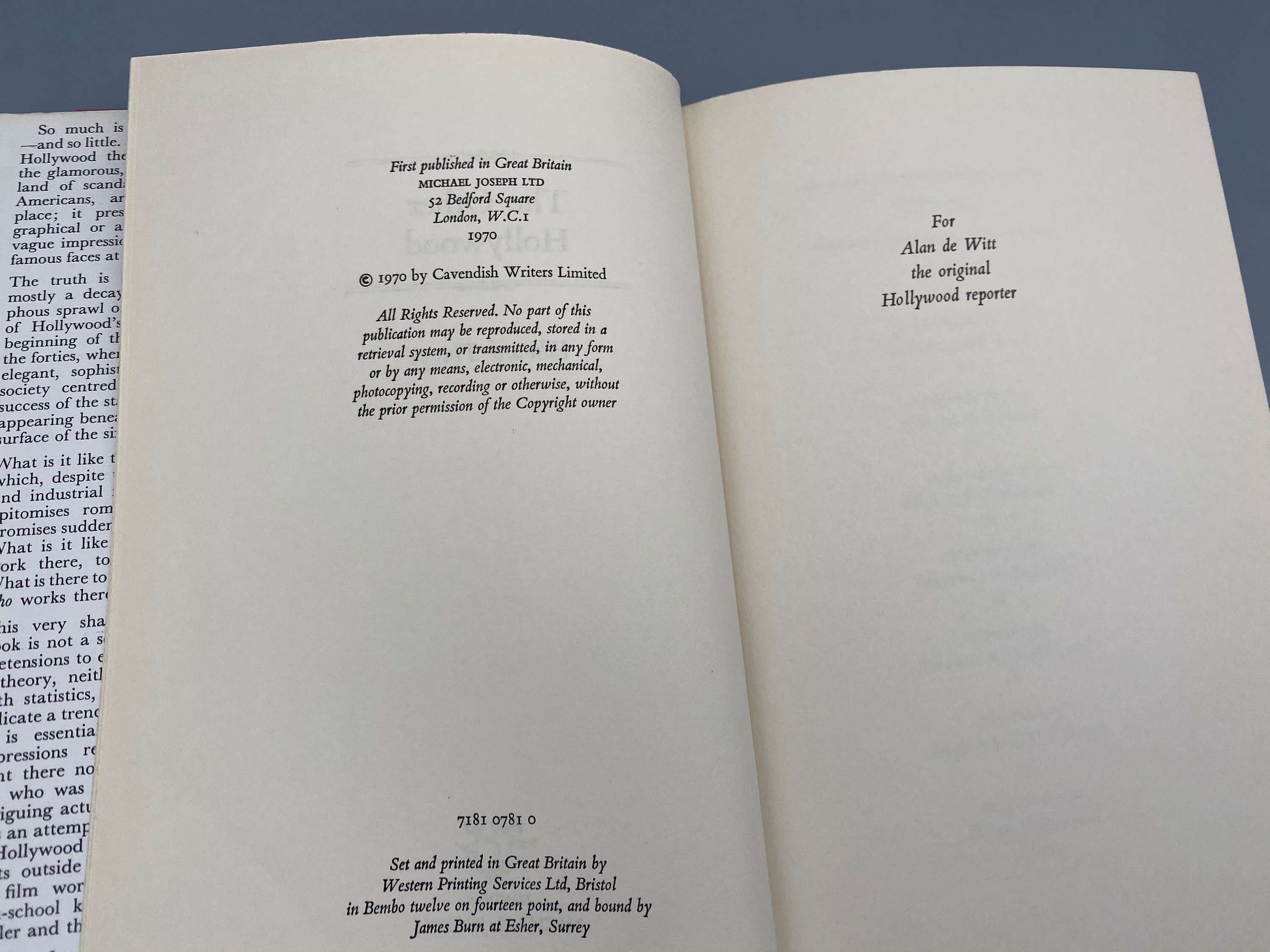 The Other Hollywood by Edward Thorpe Vintage American | Etsy