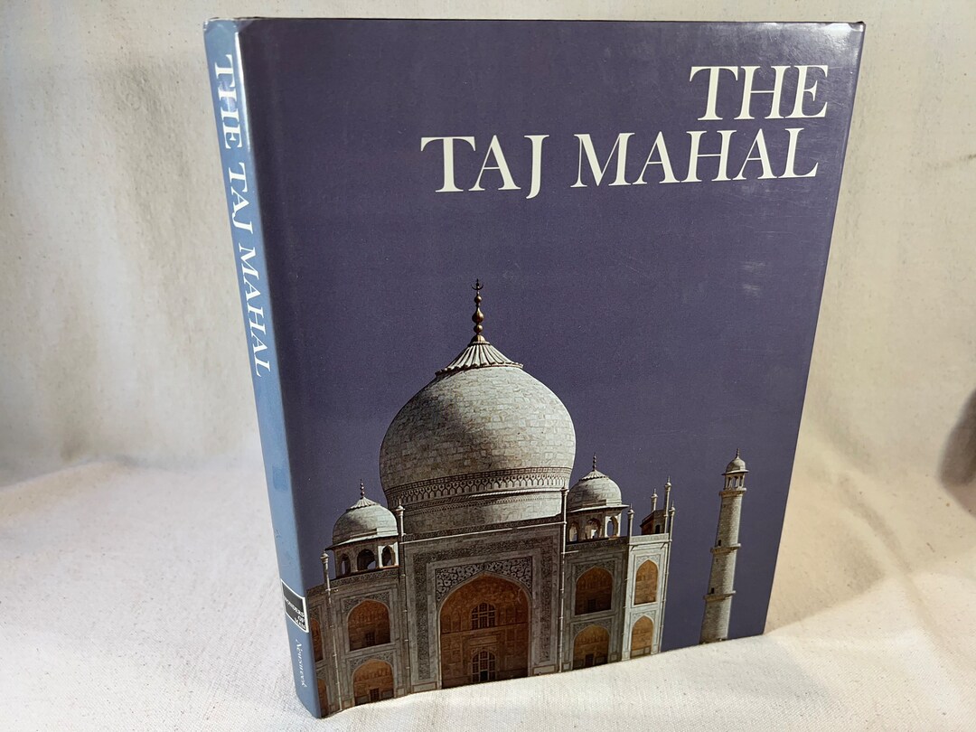 The Taj Mahal Vintage Hardcover Fine Art Coffee Table Book India ...