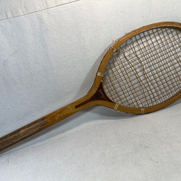 Wood Tennis Racket - Etsy