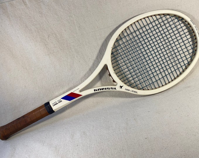Vintage Kneissl White Star Ivan Lendl Pro Kevlar Graphite Tennis ...