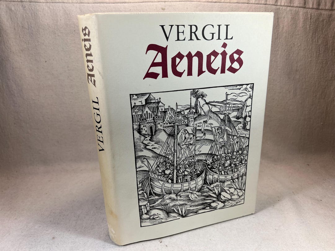 Vergil Aeneis (virgil’s Aeneid) | Vintage Hardcover German Language ...