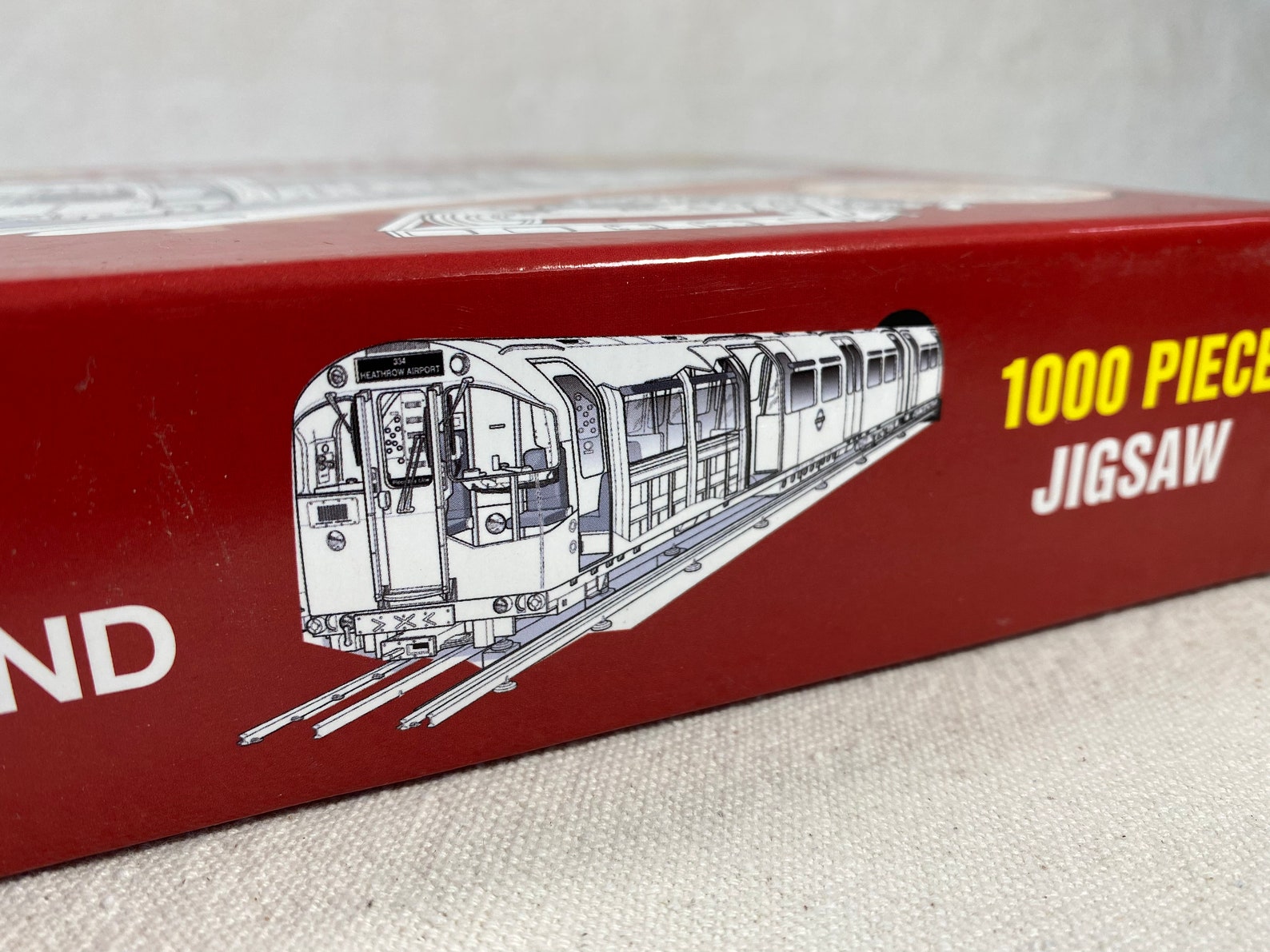 1000-piece London Underground Jigsaw Puzzle by Haynes UK - Etsy