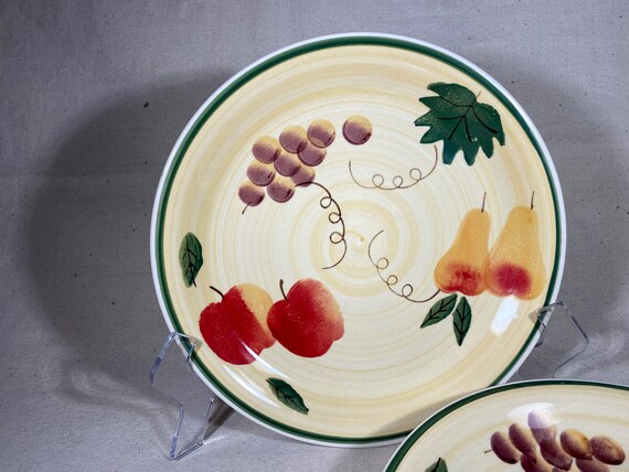 Kitchen & Dining Vintage Dinnerware Fruit Design 4 Royal Norfolk Tuscan ...