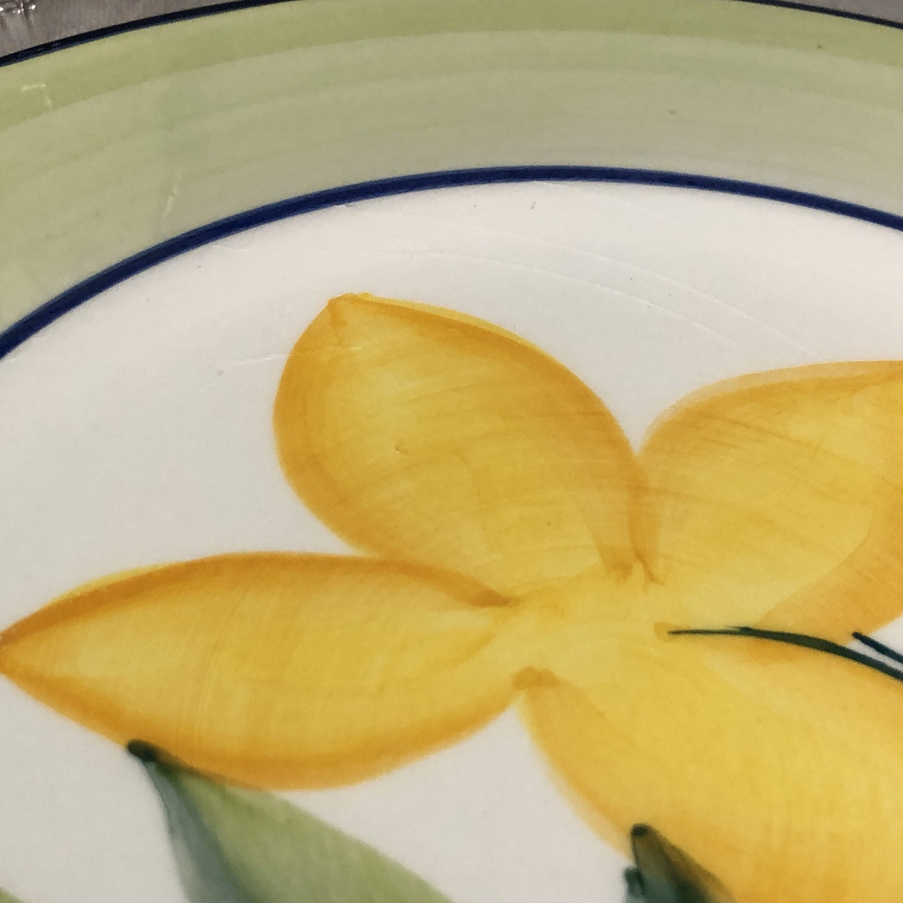 Pair of Pizzato Hand-painted Italian Salad Pasta Plates With | Etsy