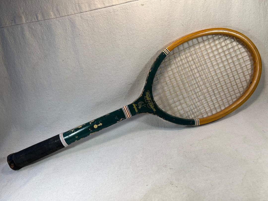 Vintage Wright & Ditson “surprise” Model Wood Tennis Racquet Racket ...