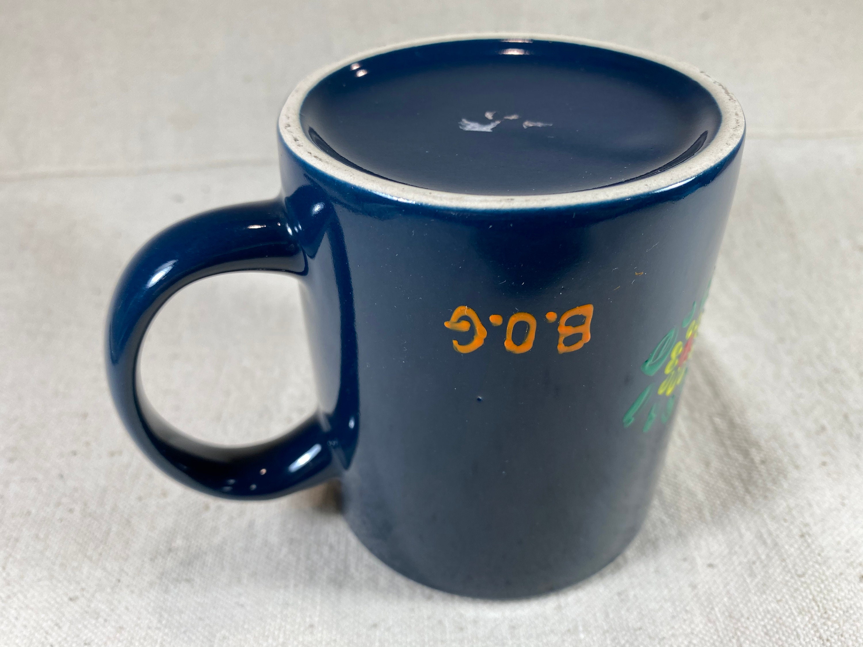 Palawan Philippines Hand-painted Souvenir Coffee Mug | Cobalt Blue ...