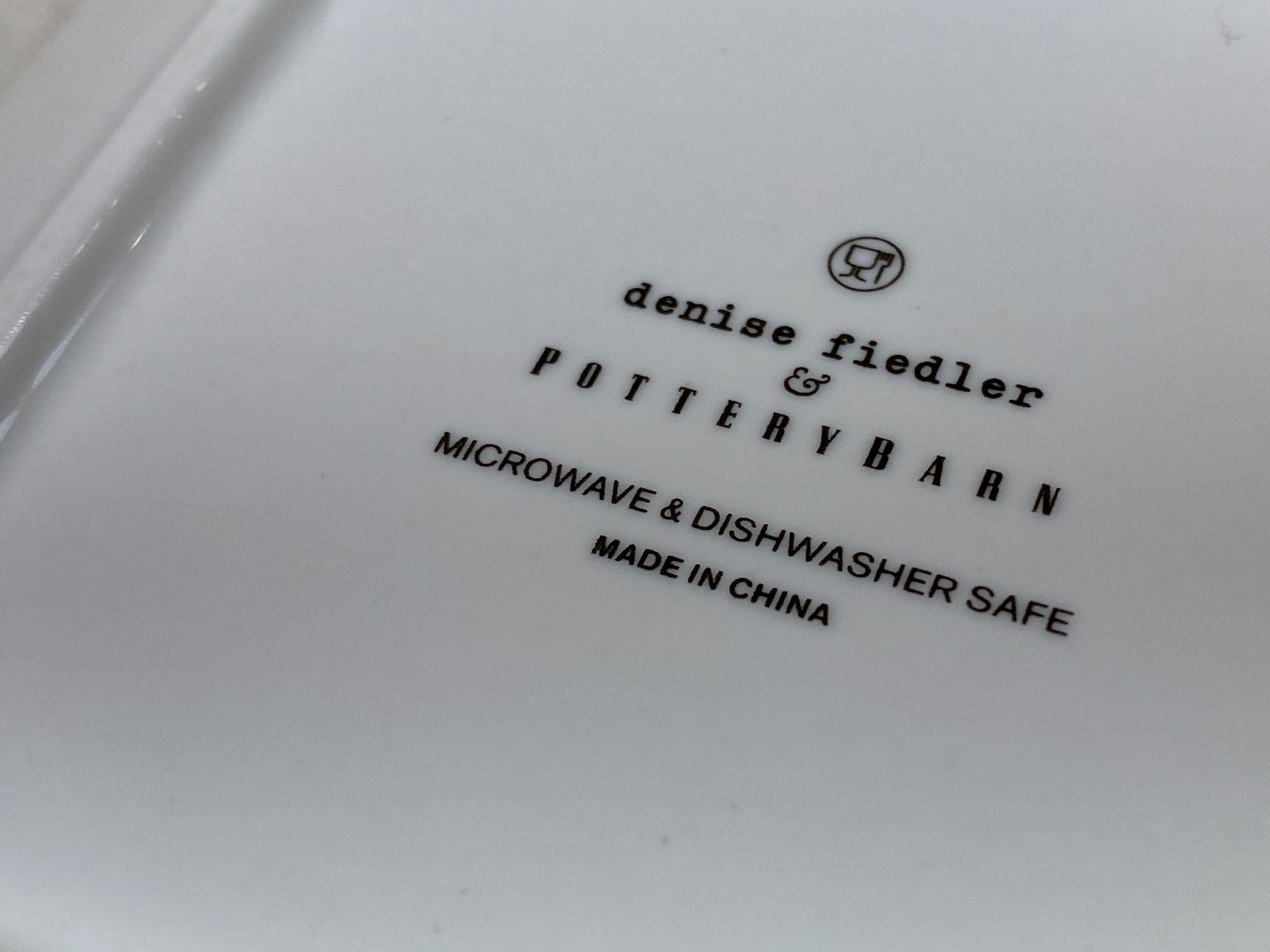 Denise Fielder Pottery Barn Dachshund Dog Sqaure Ring Coin Key | Etsy