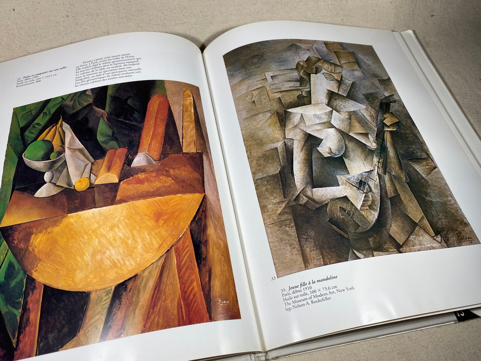 Picasso French Language Vintage Art Book Coffee Table Book | Etsy