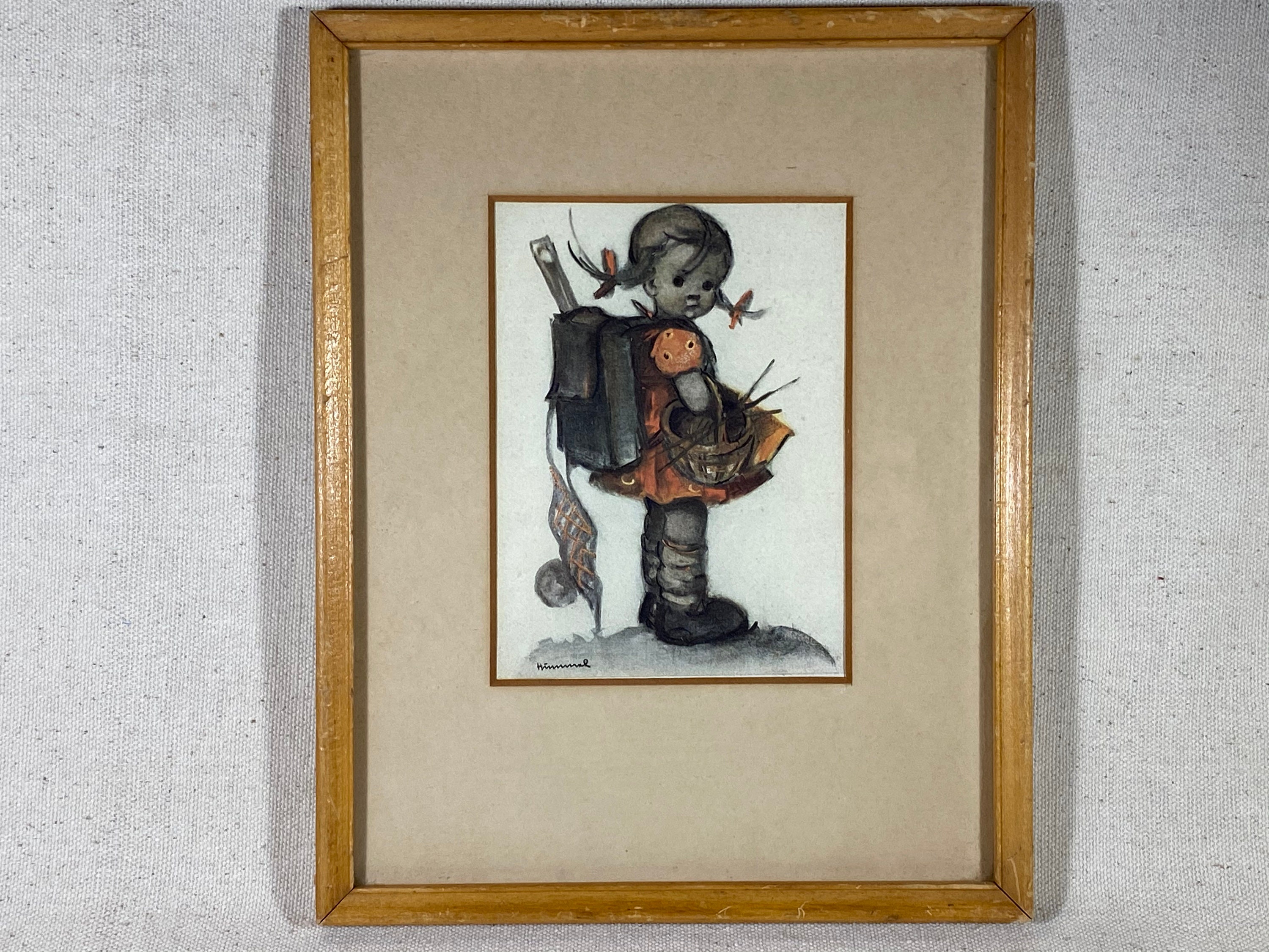 Art & Collectibles Lithographs Prints Gallery Frame Vintage Hand-Signed ...