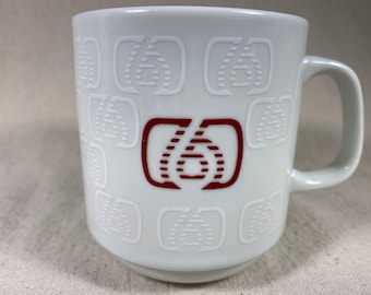 Vintage KVIE Sacramento PBS TV Station Logo Coffee Mug White | Etsy