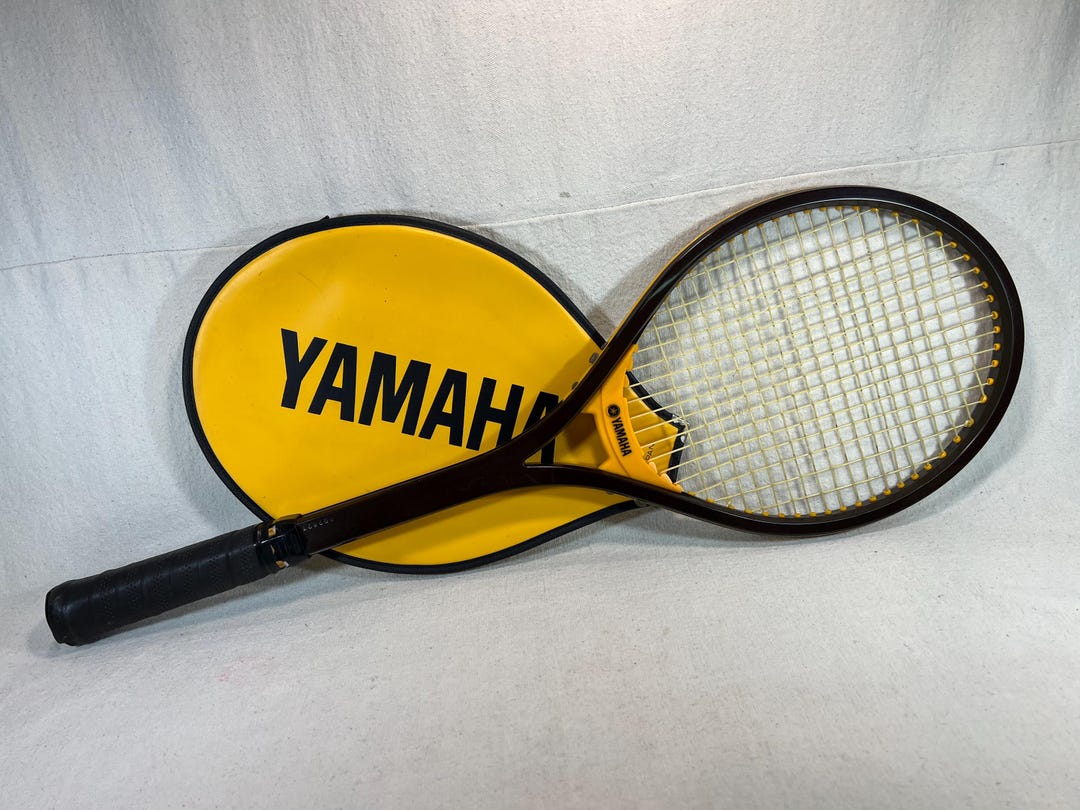 Vintage Yamaha YFG50 Fiberglass Graphite Tennis Racquet W/cover ML 4 5/ ...