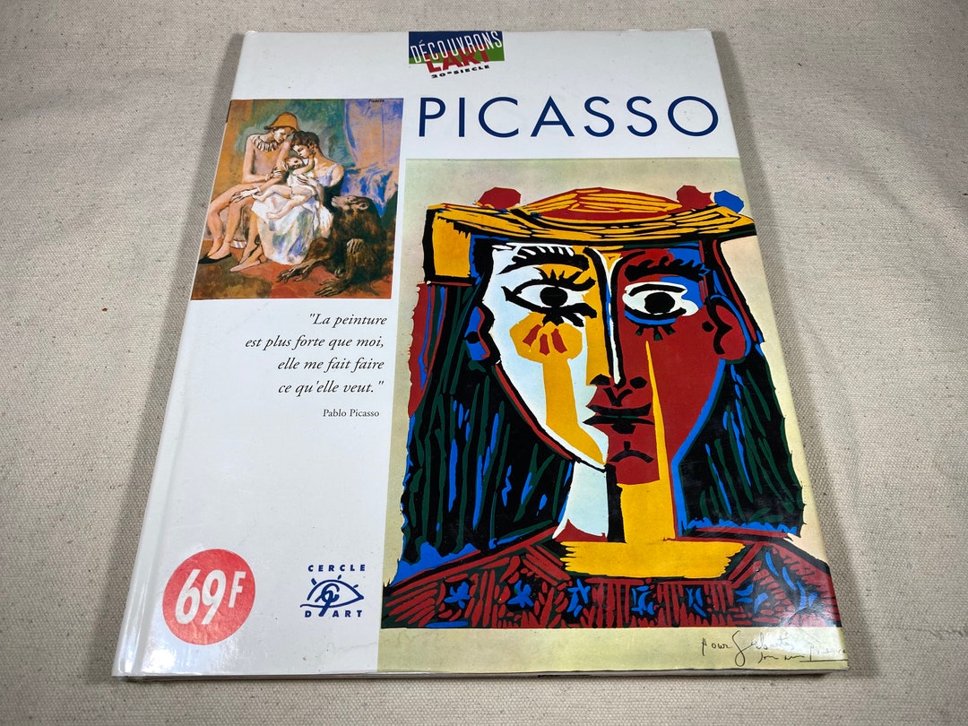 Picasso | French Language Vintage Art Book | Coffee Table Book | Cercle ...