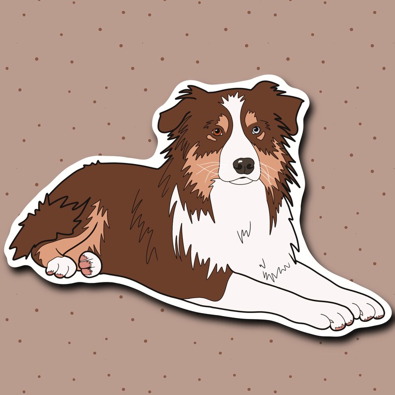 Australian Shepherd Decal - Etsy