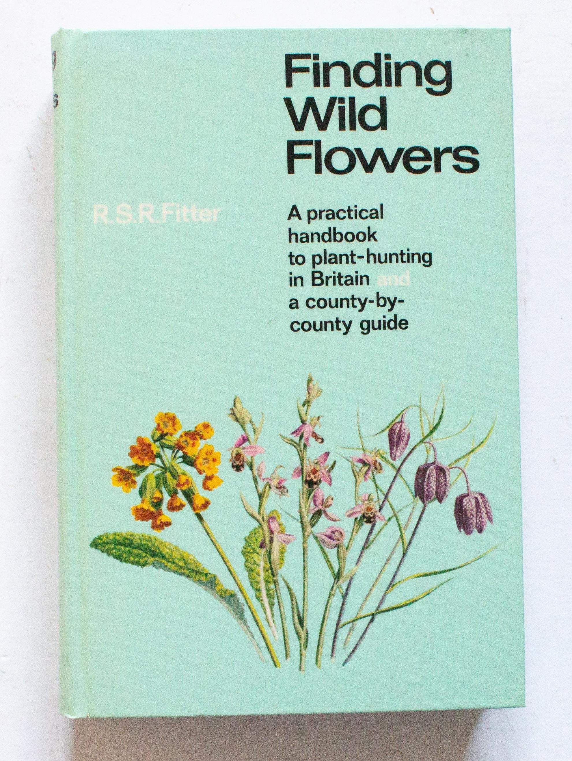 Botanical Book 'finding Wild Flowers' by R. S. R. Fitter, Vintage ...