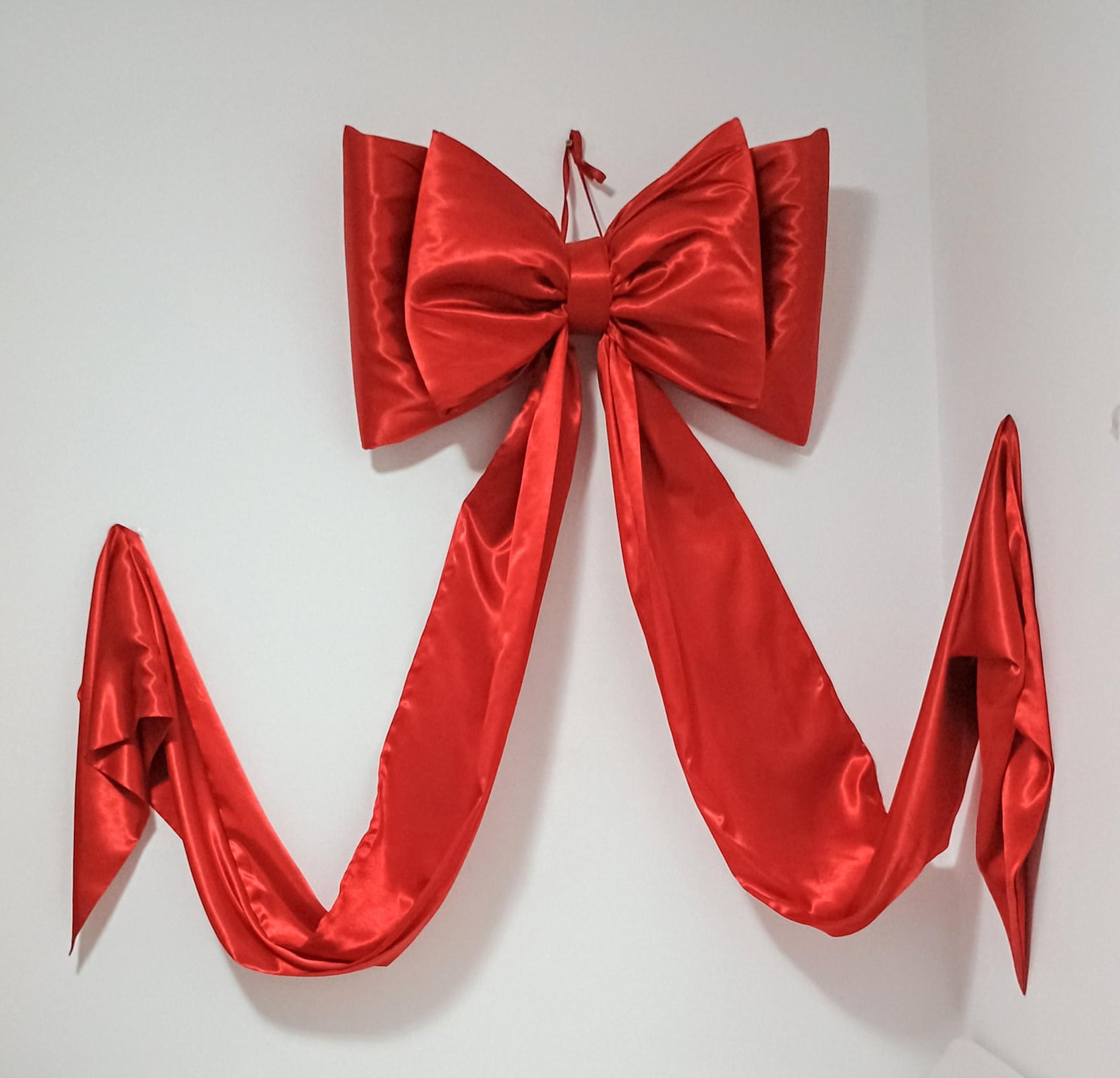 Red Big Bow Giant Bow Showroom Bow Red Bow Birthday Bow Holiday ...