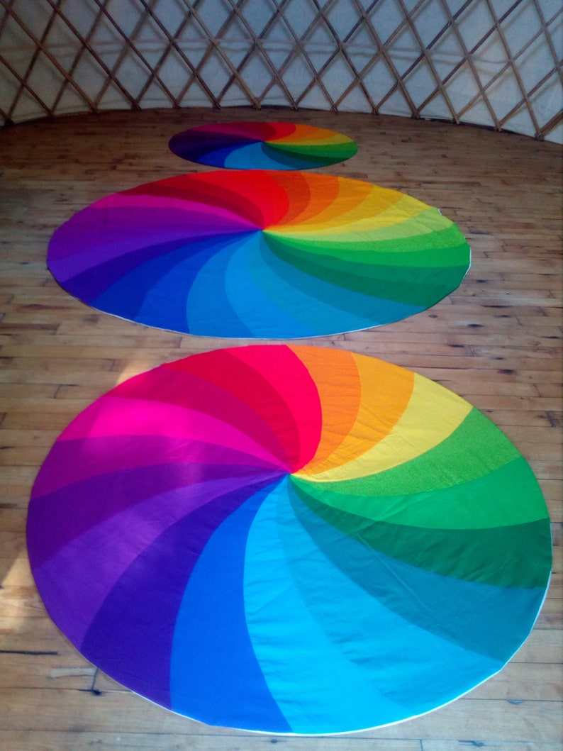 Rainbow Circle 16, 17, 18 or 21 Colors of 1M 60 Diameter With ROLLBAR ...