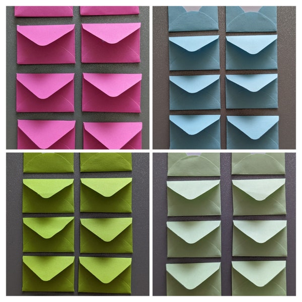 Mini Envelopes - Etsy UK