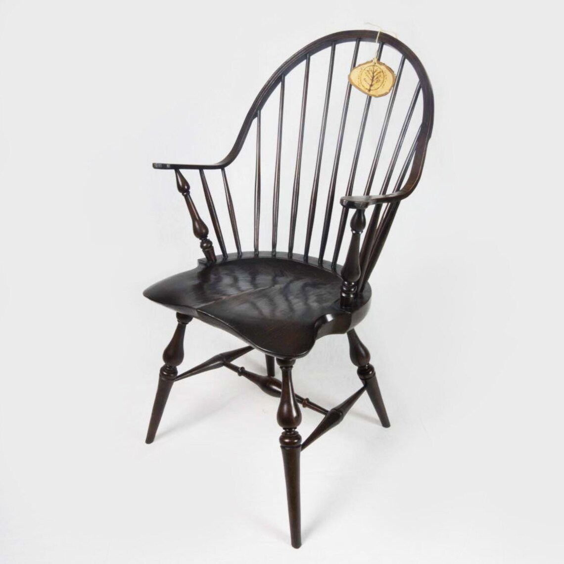 Handmade Windsor Continuous Arm chair | Etsy