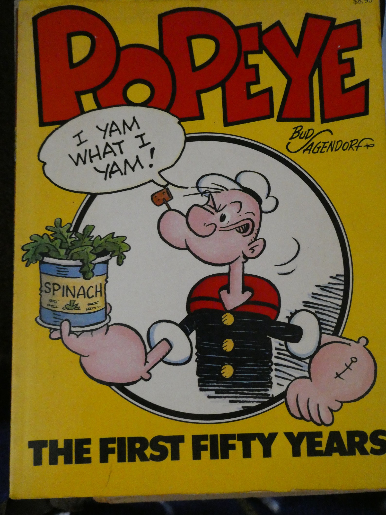 Popeye the First 50 Years 1st Printing Published 1979 Illustrated ...