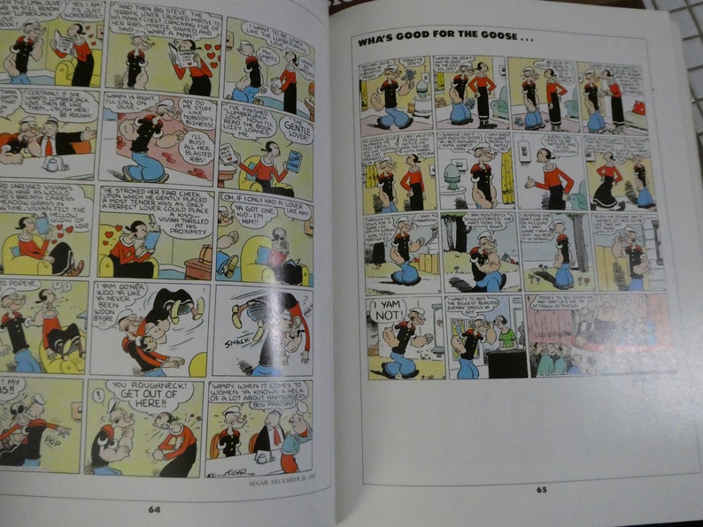 Popeye the First 50 Years 1st Printing Published 1979 Illustrated ...