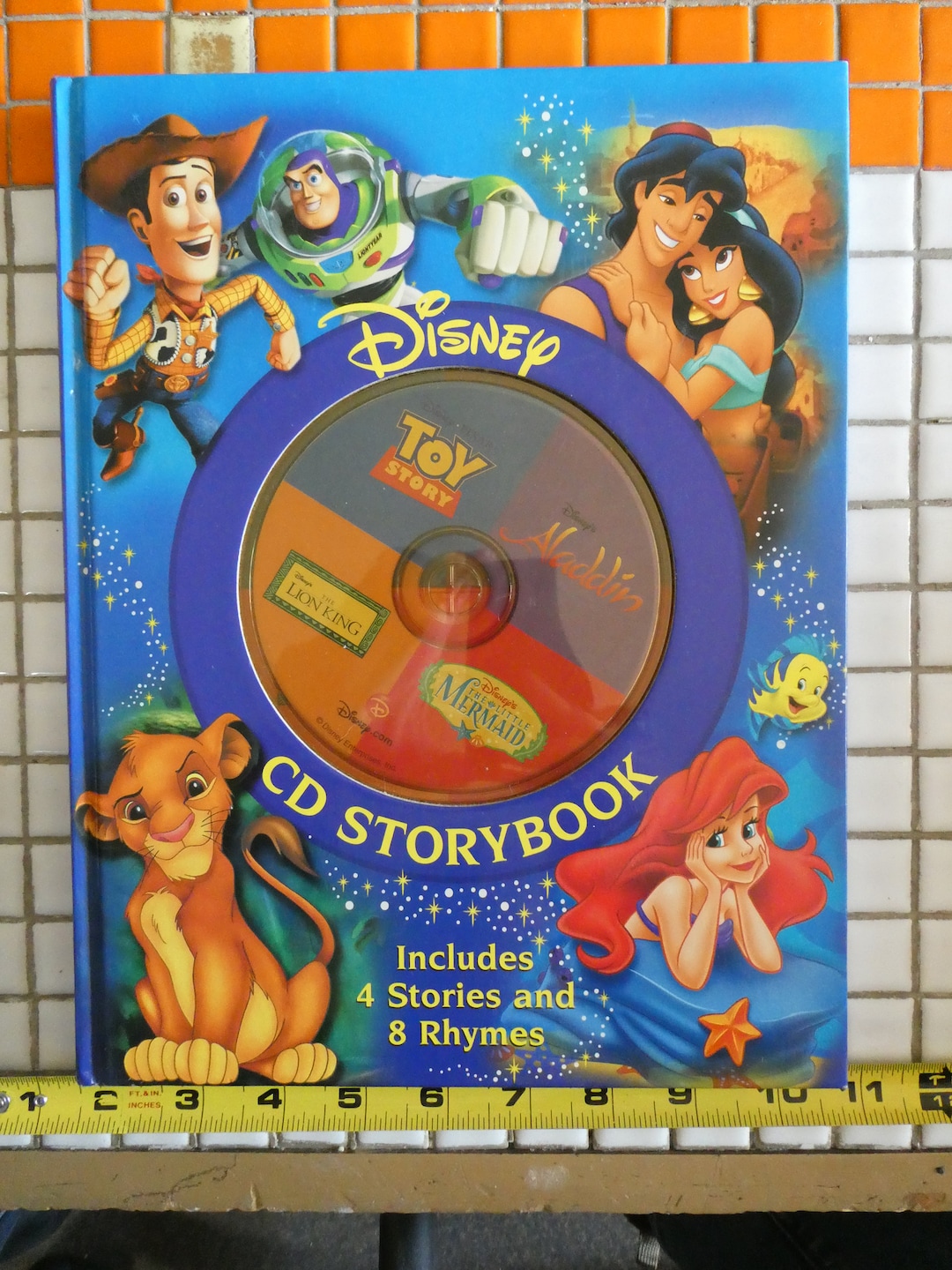 Disney CD Storybook 4 Stories and 8 Rhymes Published 2004 Story Plus CD ...