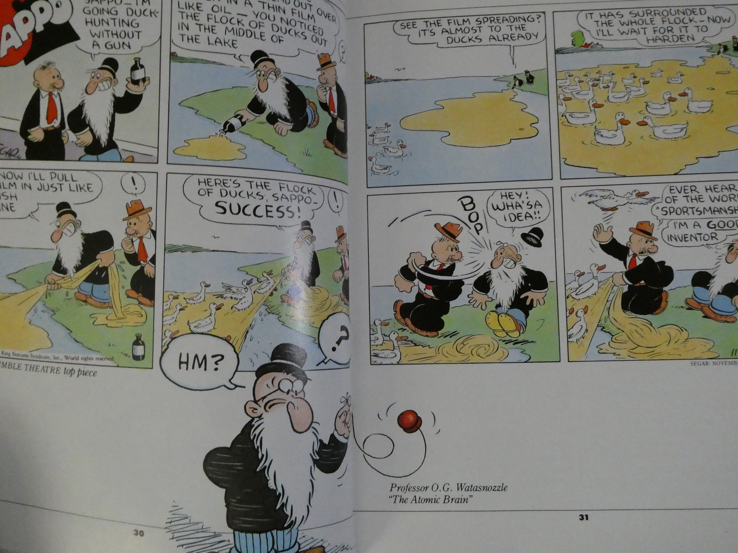 Popeye the First 50 Years 1st Printing Published 1979 Illustrated ...