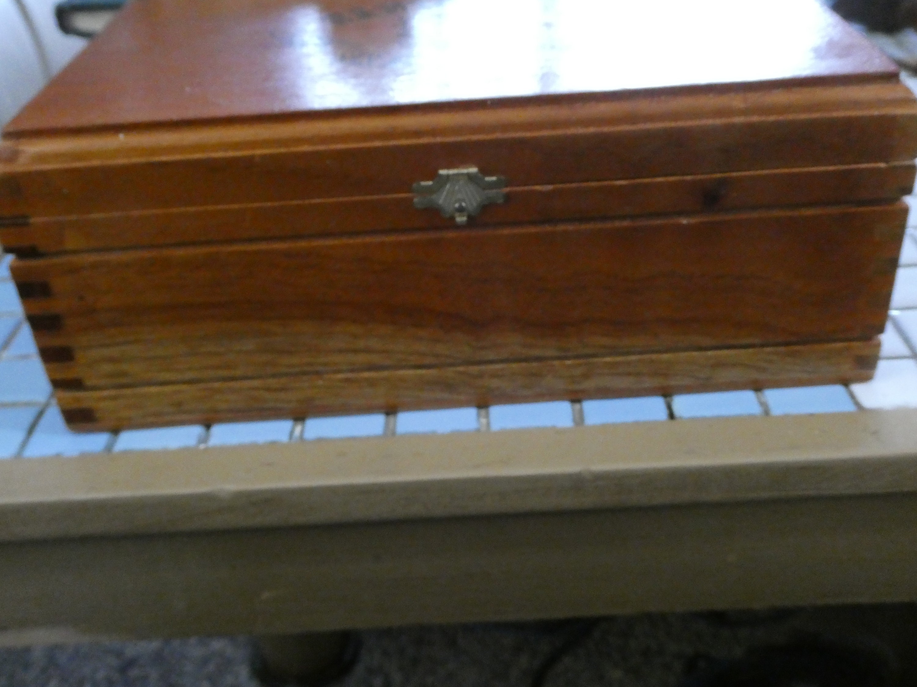 Santa Clara Cedar Wood Empty Cigar Box Made San Andres Mexico Beautiful ...