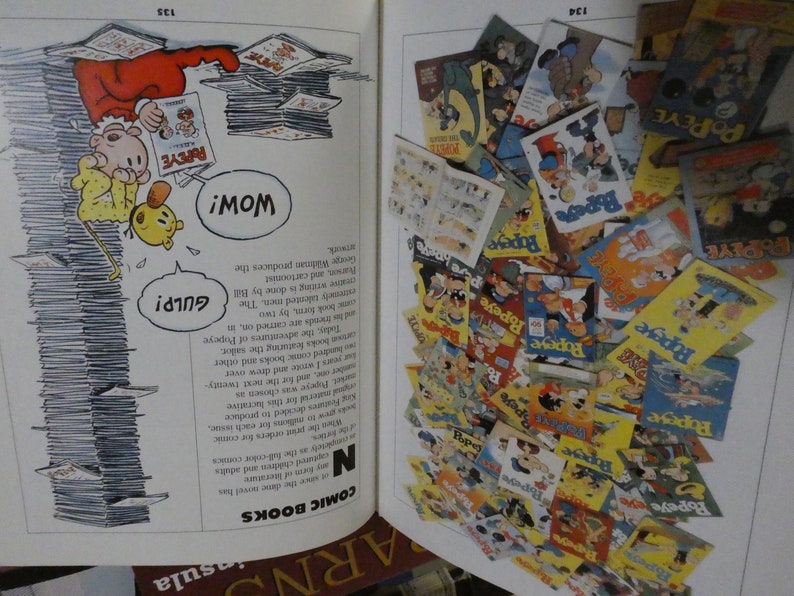 Popeye the First 50 Years 1st Printing Published 1979 Illustrated ...