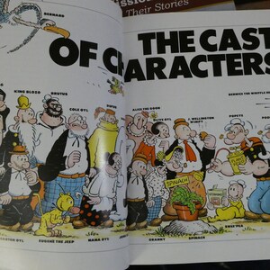 Popeye the First 50 Years 1st Printing Published 1979 Illustrated ...