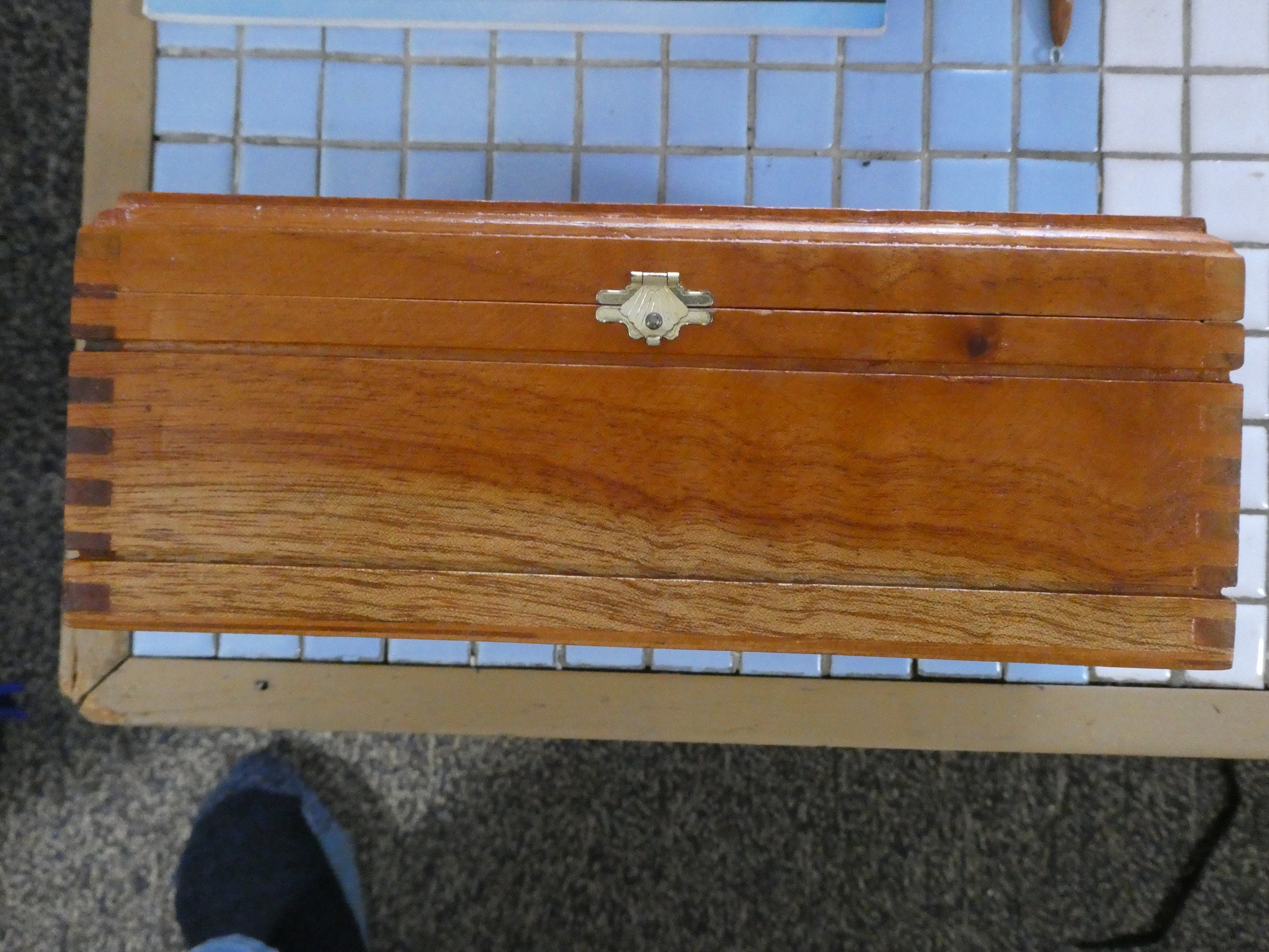 Santa Clara Cedar Wood Empty Cigar Box Made San Andres Mexico Beautiful ...