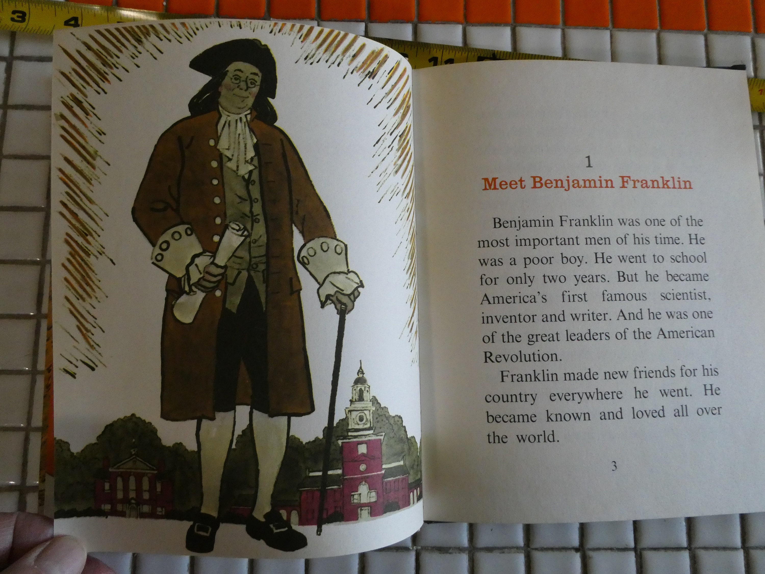 Meet Ben Franklin by Maggi Scarf Illustrated by Harry Beckhoff ...